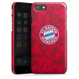 DeinDesign iPhone SE (2020) Handy Premium Case Smartphone Handyh&uuml;lle Schutzh&uuml;lle gl&auml;nzend Camouflage Fc Bayern M&uuml;nchen Fcb Premium Case
