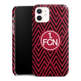 DeinDesign iPhone 12 Handy Premium Case Smartphone Handyh&uuml;lle Schutzh&uuml;lle gl&auml;nzend 1. Fc N&uuml;rnberg Bundesliga 1. Fcn Premium Case