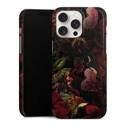 DeinDesign iPhone 15 Pro Max Handy Premium Case Smartphone Handyh&uuml;lle Schutzh&uuml;lle gl&auml;nzend Flowers Meadow Utart Premium Case