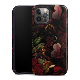 DeinDesign iPhone 12 Pro Max Handy Panzer Handyh&uuml;lle robuste Outdoor H&uuml;lle Schutzh&uuml;lle gl&auml;nzend Flowers Meadow Utart Tough Case