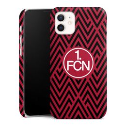 DeinDesign iPhone 12 mini Handy Premium Case Smartphone Handyh&uuml;lle Schutzh&uuml;lle gl&auml;nzend 1. Fc N&uuml;rnberg Bundesliga 1. Fcn Premium Case