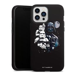 DeinDesign iPhone 13 Pro Max Handy Panzer Handyh&uuml;lle robuste Outdoor H&uuml;lle Schutzh&uuml;lle matt Weltall Star Wars Movie Tough Case