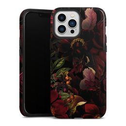 DeinDesign iPhone 13 Pro Max Handy Panzer Handyh&uuml;lle robuste Outdoor H&uuml;lle Schutzh&uuml;lle gl&auml;nzend Flowers Meadow Utart Tough Case