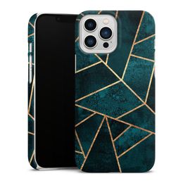 DeinDesign iPhone 13 Pro Max Handy Premium Case Smartphone Handyh&uuml;lle Schutzh&uuml;lle matt Stone Elisabeth Fredriksson Gold & Copper Premium Case