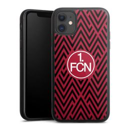 DeinDesign iPhone 11 Handy Gallery Case Handyh&uuml;lle 9H Geh&auml;rtetes Glas R&uuml;ckseite H&uuml;lle 1. Fc N&uuml;rnberg Bundesliga 1. Fcn Gallery Case