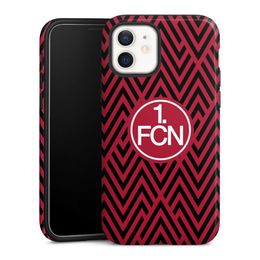 DeinDesign iPhone 12 mini Handy Panzer Handyh&uuml;lle robuste Outdoor H&uuml;lle Schutzh&uuml;lle gl&auml;nzend 1. Fc N&uuml;rnberg Bundesliga 1. Fcn Tough Case