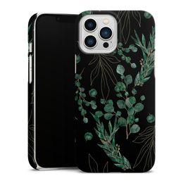 DeinDesign iPhone 13 Pro Max Handy Premium Case Smartphone Handyh&uuml;lle Schutzh&uuml;lle matt Nature Eukalyptus Leaves Premium Case