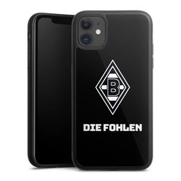 DeinDesign iPhone 11 Handy Gallery Case Handyh&uuml;lle 9H Geh&auml;rtetes Glas R&uuml;ckseite H&uuml;lle Die Fohlen Gladbach Borussia M&ouml;nchengladbach Gallery Case