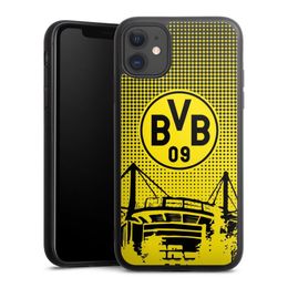 DeinDesign iPhone 11 Handy Gallery Case Handyh&uuml;lle 9H Geh&auml;rtetes Glas R&uuml;ckseite H&uuml;lle Bvb Stadium Borussia Dortmund Gallery Case