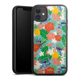 DeinDesign iPhone 11 Handy Gallery Case Handyh&uuml;lle 9H Geh&auml;rtetes Glas R&uuml;ckseite H&uuml;lle Lilo & Stitch Disney Movie Gallery Case
