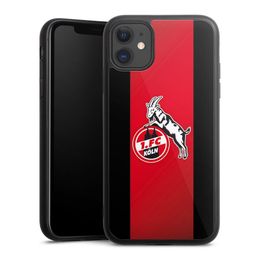DeinDesign iPhone 11 Handy Gallery Case Handyh&uuml;lle 9H Geh&auml;rtetes Glas R&uuml;ckseite H&uuml;lle Billy Goat Hennes Official Licensed Product 1. Fc K&ouml;ln Gallery Case
