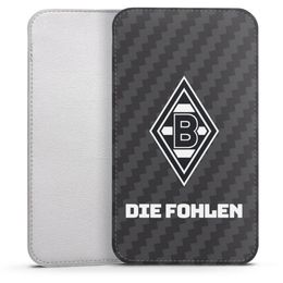 DeinDesign iPhone 16 Pro Max Handy H&uuml;lle Tasche Sleeve Socke Schutzh&uuml;lle Borussia M&ouml;nchengladbach Carbon Gladbach Sleeve