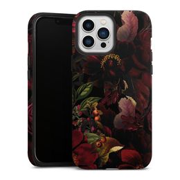 DeinDesign iPhone 13 Pro Max Handy Panzer Handyh&uuml;lle robuste Outdoor H&uuml;lle Schutzh&uuml;lle matt Flowers Meadow Utart Tough Case