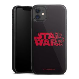 DeinDesign iPhone 11 Handy Gallery Case Handyh&uuml;lle 9H Geh&auml;rtetes Glas R&uuml;ckseite H&uuml;lle Logo Star Wars Merchandise Gallery Case