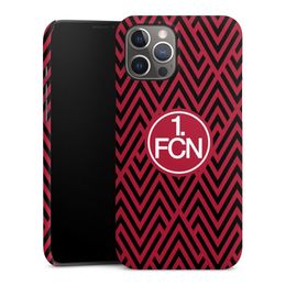 DeinDesign iPhone 12 Pro Max Handy Premium Case Smartphone Handyh&uuml;lle Schutzh&uuml;lle matt 1. Fc N&uuml;rnberg Bundesliga 1. Fcn Premium Case