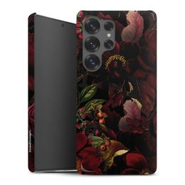 DeinDesign Galaxy S25 Ultra Handy Premium Case Smartphone Handyh&uuml;lle Schutzh&uuml;lle gl&auml;nzend Flowers Meadow Utart Premium Case