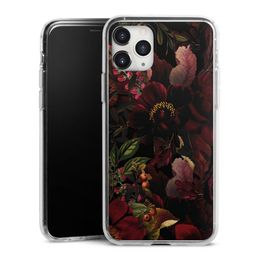 DeinDesign iPhone 11 Pro Max Handy Silikon H&uuml;lle Case transparent Handyh&uuml;lle Meadow Flowers Utart Silikon Case