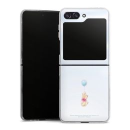 DeinDesign Galaxy Z Flip 5 Handy Hard Case Schutzh&uuml;lle transparent Smartphone Handy H&uuml;lle Official Licensed Product Disney Winnie The Pooh Hard Case