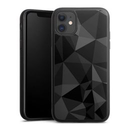 DeinDesign iPhone 11 Handy Gallery Case Handyh&uuml;lle 9H Geh&auml;rtetes Glas R&uuml;ckseite H&uuml;lle Abstract Muster Geometric Gallery Case