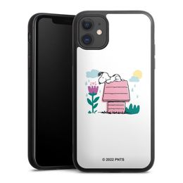 DeinDesign iPhone 11 Handy Gallery Case Handyh&uuml;lle 9H Geh&auml;rtetes Glas R&uuml;ckseite H&uuml;lle Dog Official Licensed Product Snoopy Gallery Case