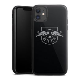 DeinDesign iPhone 11 Handy Gallery Case Handyh&uuml;lle 9H Geh&auml;rtetes Glas R&uuml;ckseite H&uuml;lle Official Licensed Product Logo Rb Leipzig Gallery Case
