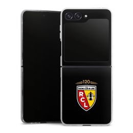 DeinDesign Galaxy Z Flip 5 Handy Hard Case Schutzh&uuml;lle transparent Smartphone Handy H&uuml;lle Rc Lens Official Licensed Product Logo Hard Case