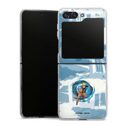DeinDesign Galaxy Z Flip 5 Handy Hard Case Schutzh&uuml;lle transparent Smartphone Handy H&uuml;lle Manga Official Licensed Product Naruto Shippuden Hard Case