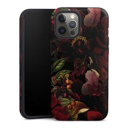 DeinDesign iPhone 12 Pro Handy Panzer Handyh&uuml;lle robuste Outdoor H&uuml;lle Schutzh&uuml;lle matt Flowers Meadow Utart Tough Case