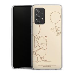 DeinDesign Galaxy A52s 5G Handy Silikon H&uuml;lle Case transparent Handyh&uuml;lle Winnie The Pooh Official Licensed Product Disney Silikon Case