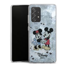 DeinDesign Galaxy A52s 5G Handy Silikon H&uuml;lle Case transparent Handyh&uuml;lle Vintage Disney Silikon Case