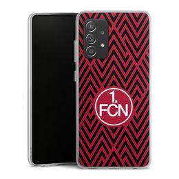 DeinDesign Galaxy A52s 5G Handy Silikon H&uuml;lle Case transparent Handyh&uuml;lle 1. Fcn Bundesliga 1. Fc N&uuml;rnberg Silikon Case