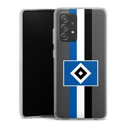 DeinDesign Galaxy A52s 5G Handy Silikon H&uuml;lle Case transparent Handyh&uuml;lle Hsv Transparent Hamburger Sv Silikon Case