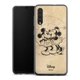 DeinDesign Galaxy A50 Handy Silikon H&uuml;lle Case transparent Handyh&uuml;lle Minnie Mouse Vintage Mickey Mouse Silikon Case