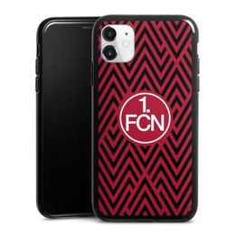 DeinDesign iPhone 11 Handy Silikon H&uuml;lle Case schwarz Handyh&uuml;lle 1. Fc N&uuml;rnberg Bundesliga 1. Fcn