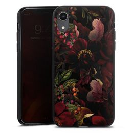 DeinDesign iPhone Xr Handy Silikon H&uuml;lle Case schwarz Handyh&uuml;lle Flowers Meadow Utart