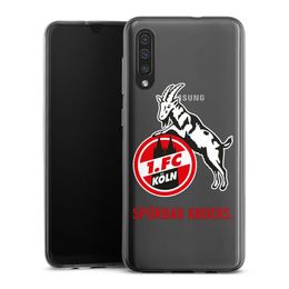DeinDesign Galaxy A50 Handy Silikon H&uuml;lle Case transparent Handyh&uuml;lle Official Licensed Product Transparent 1. Fc K&ouml;ln Silikon Case
