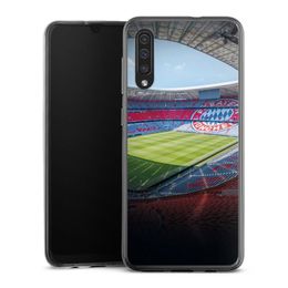 DeinDesign Galaxy A50 Handy Silikon H&uuml;lle Case transparent Handyh&uuml;lle Fcb Fc Bayern M&uuml;nchen Stadium Silikon Case