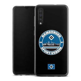 DeinDesign Galaxy A50 Handy Silikon H&uuml;lle Case transparent Handyh&uuml;lle Hsv Logo Hamburger Sv Silikon Case