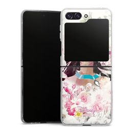 DeinDesign Galaxy Z Flip 5 Handy Hard Case Schutzh&uuml;lle transparent Smartphone Handy H&uuml;lle Disney Official Licensed Product Pocahontas Hard Case
