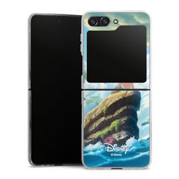 DeinDesign Galaxy Z Flip 5 Handy Hard Case Schutzh&uuml;lle transparent Smartphone Handy H&uuml;lle Official Licensed Product Mermaid Arielle Die Meerjungfrau Hard Case