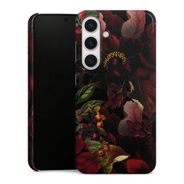 DeinDesign Galaxy S24 Handy Premium Case Smartphone Handyh&uuml;lle Schutzh&uuml;lle gl&auml;nzend Flowers Meadow Utart Premium Case
