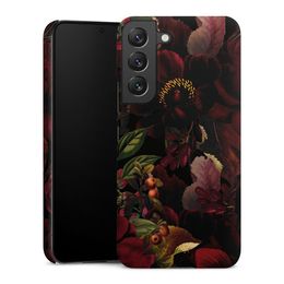 DeinDesign Galaxy S22 Handy Premium Case Smartphone Handyh&uuml;lle Schutzh&uuml;lle matt Flowers Meadow Utart Premium Case