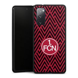 DeinDesign Galaxy S20 FE Handy Silikon H&uuml;lle Case schwarz Handyh&uuml;lle 1. Fc N&uuml;rnberg Bundesliga 1. Fcn