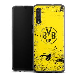 DeinDesign Galaxy A50 Handy Silikon H&uuml;lle Case transparent Handyh&uuml;lle Bvb Official Licensed Product Borussia Dortmund Silikon Case