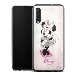 DeinDesign Galaxy A50 Handy Silikon H&uuml;lle Case transparent Handyh&uuml;lle Vintage Minnie Mouse Disney Silikon Case