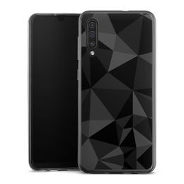 DeinDesign Galaxy A50 Handy Silikon H&uuml;lle Case transparent Handyh&uuml;lle Abstract Muster Geometric Silikon Case