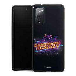DeinDesign Galaxy S20 FE Handy Silikon H&uuml;lle Case schwarz Handyh&uuml;lle Marvel Logo Guardians Of The Galaxy