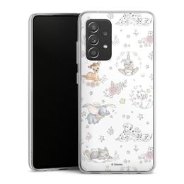 DeinDesign Galaxy A52s 5G Handy Silikon H&uuml;lle Case transparent Handyh&uuml;lle Disney Dumbo Bambi Silikon Case