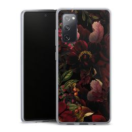 DeinDesign Galaxy S20 FE Handy Silikon H&uuml;lle Case transparent Handyh&uuml;lle Meadow Flowers Utart Silikon Case