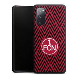 DeinDesign Galaxy S20 FE 5G Handy Premium Silikon H&uuml;lle Handyh&uuml;lle schwarz Case 1. Fcn Bundesliga 1. Fc N&uuml;rnberg Silikon Premium Case